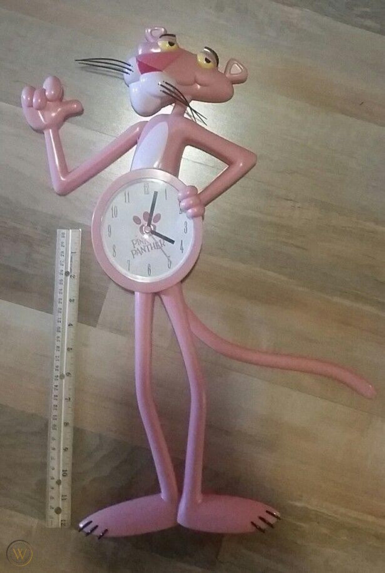 Extremely Rare Pink Panther Clock | Etsy