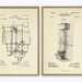 Toilet Wall Art Print, Bathroom Decor, Vintage Patent Poster Print ...