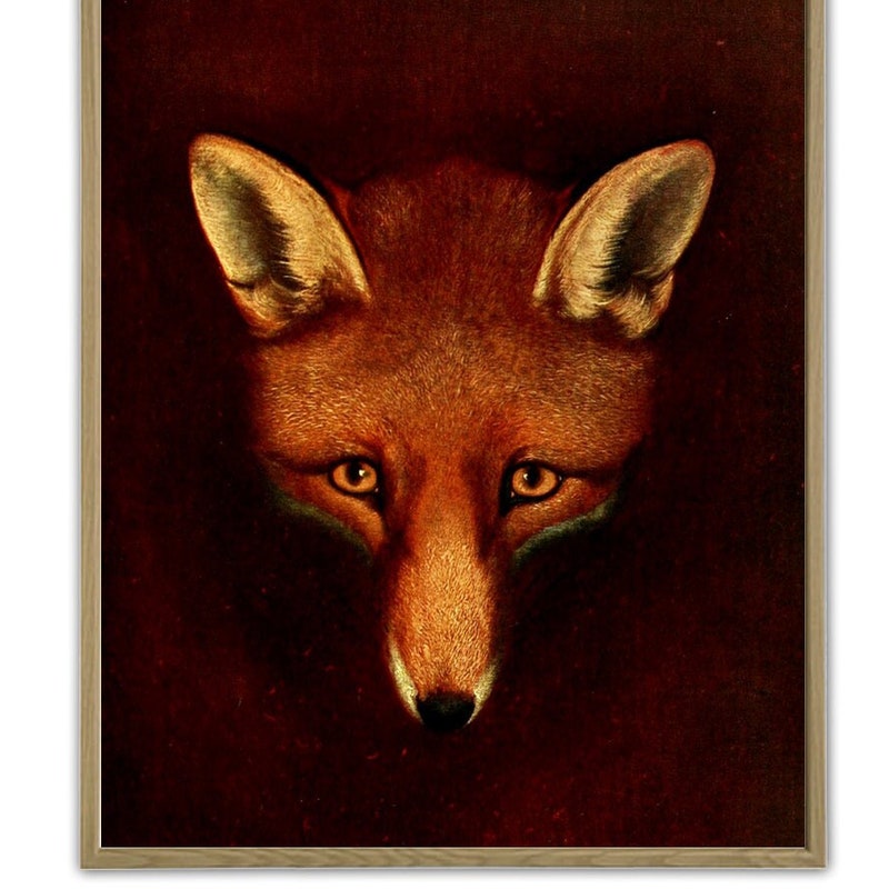 12 X 16 Fox Painting - Etsy