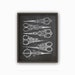 Scissors Print Scissors Wall Art Decor Scissor Poster - Etsy