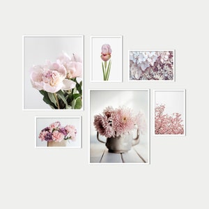 Flower Print Set, Flower Posters, Flower Gallery Wall, Flower ...