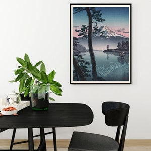 Japan Art, Tsuchiya Koitsu Print, Japanese Print, Fuji From Tago Bay ...