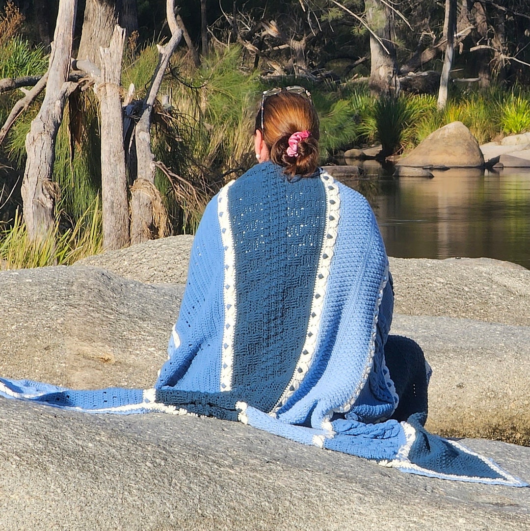 Pandora's World Crochet Blanket Pattern: Textured Multi-use Design (PDF ...