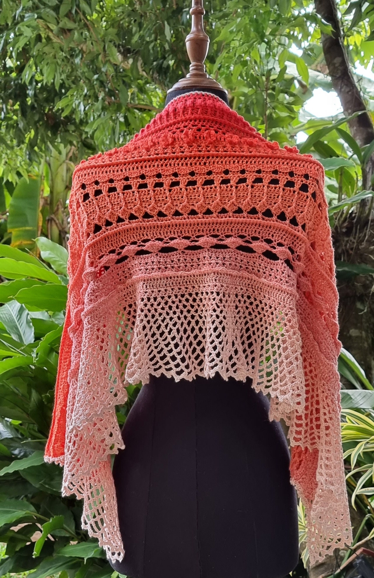 Resplendent Wrap - Crochet Pattern UK Terms — Live Love Crochet Shaz