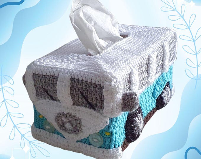 V.W Campervan Tissue Box Cover - Etsy