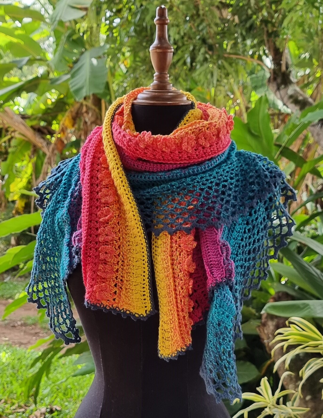 Resplendent Wrap Downloadable PDF Crochet Pattern - Etsy