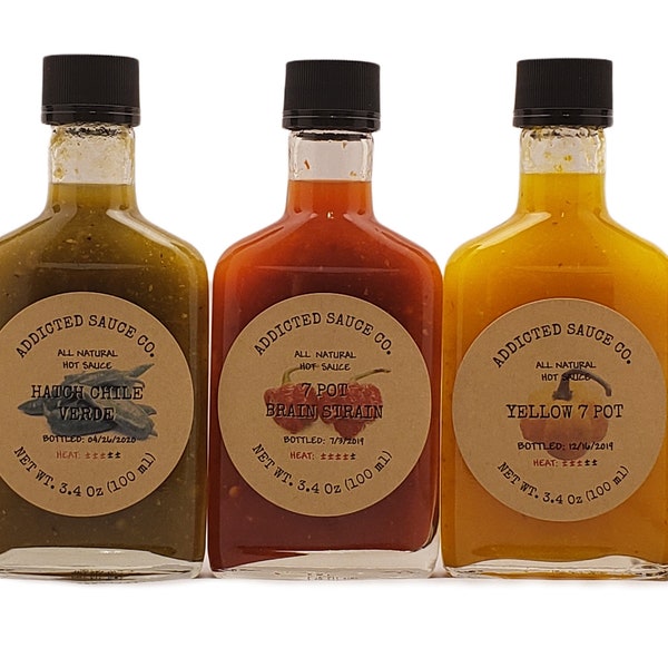 Hot Sauce Sampler - Etsy