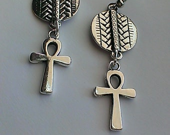 Ankh earrings | Etsy