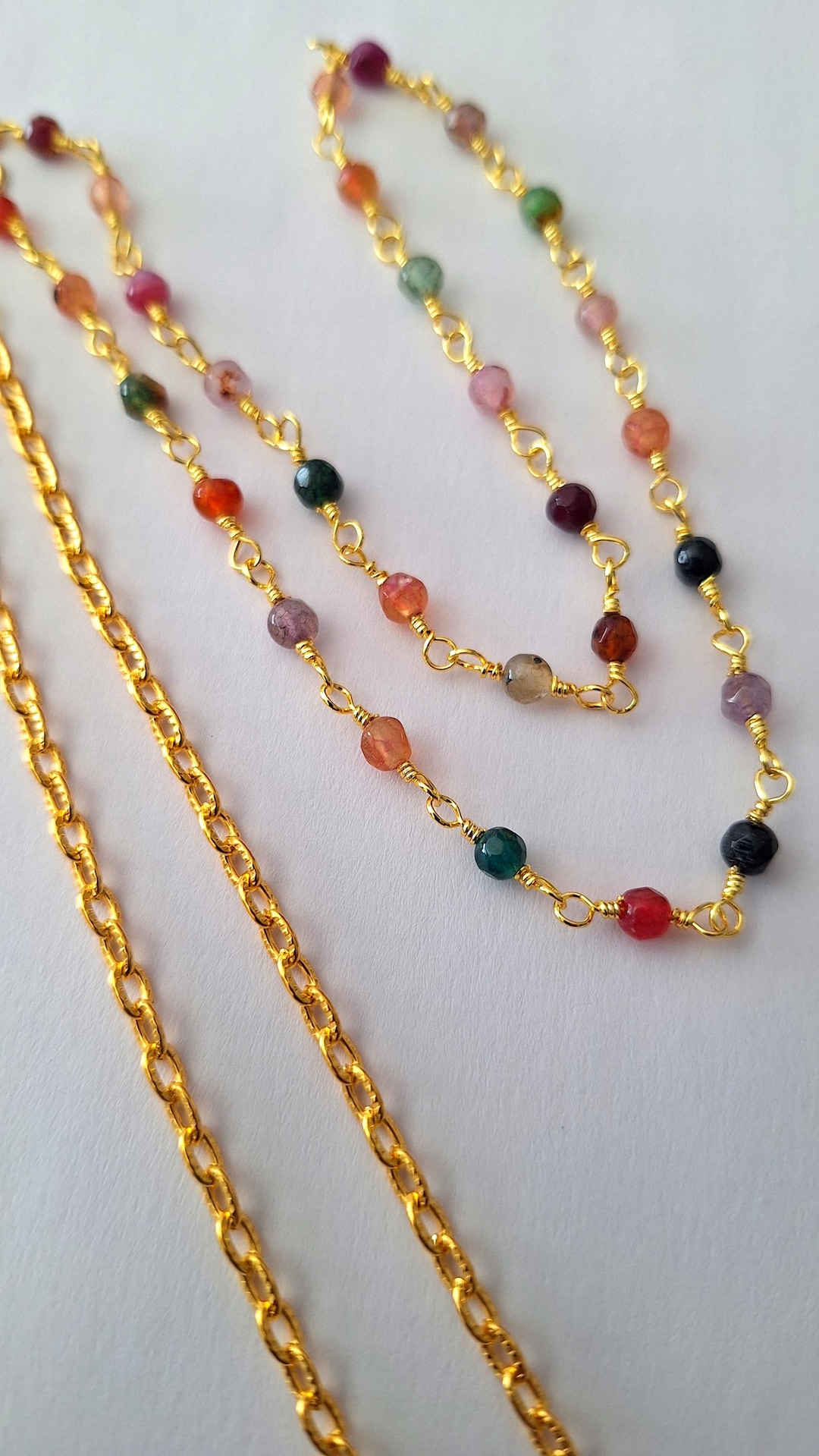 Agate Gemstone Waist Chain, Cracked Agate, Waist Beads, Belly Chains ...