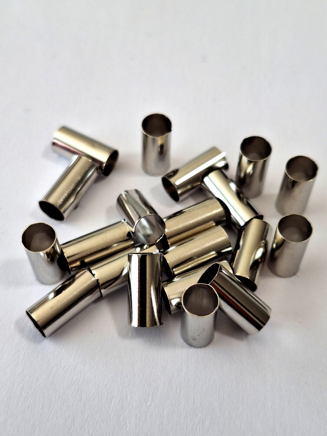 Set of 20 Stainless Steel Sister Loc Tubes, 3.5 to 4mm, Hair Beads ...