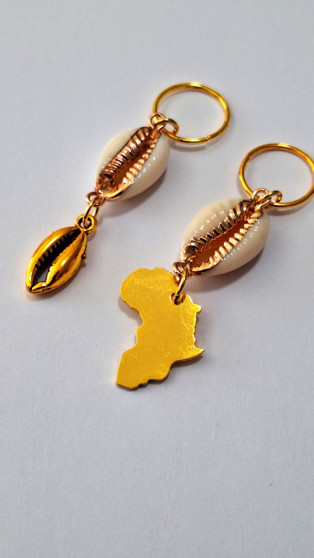 Afrocentric Hair Rings, Hair Accessories,loc Rings, Loc Jewelry, Africa ...