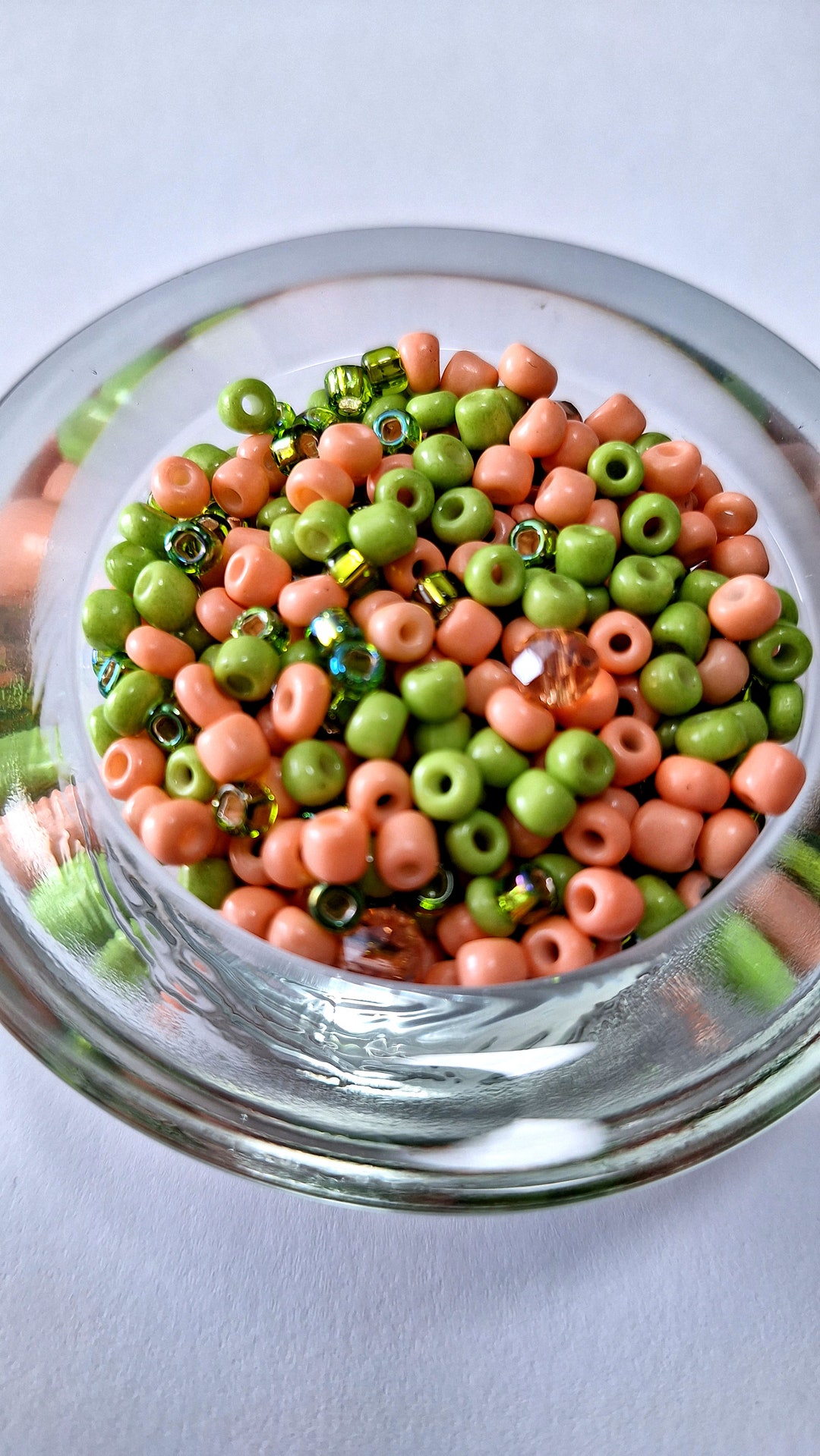 6/0 Spring Flowers Seed Bead Mix, 50 Grams, 4mm Glass Seed Beads, Loc ...