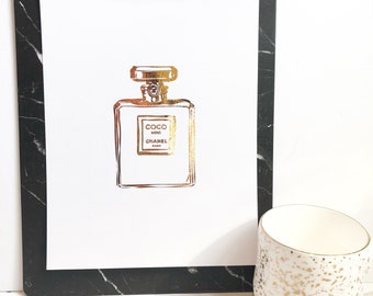 Chanel drawing | Etsy