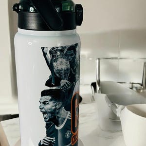 Personalized Ronaldo CR7 Soccer Water Bottle: 42oz Custom Tumbler - Etsy