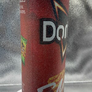 Custom Glitter Tumbler With Doritos Design, Personalized Name, Funny ...