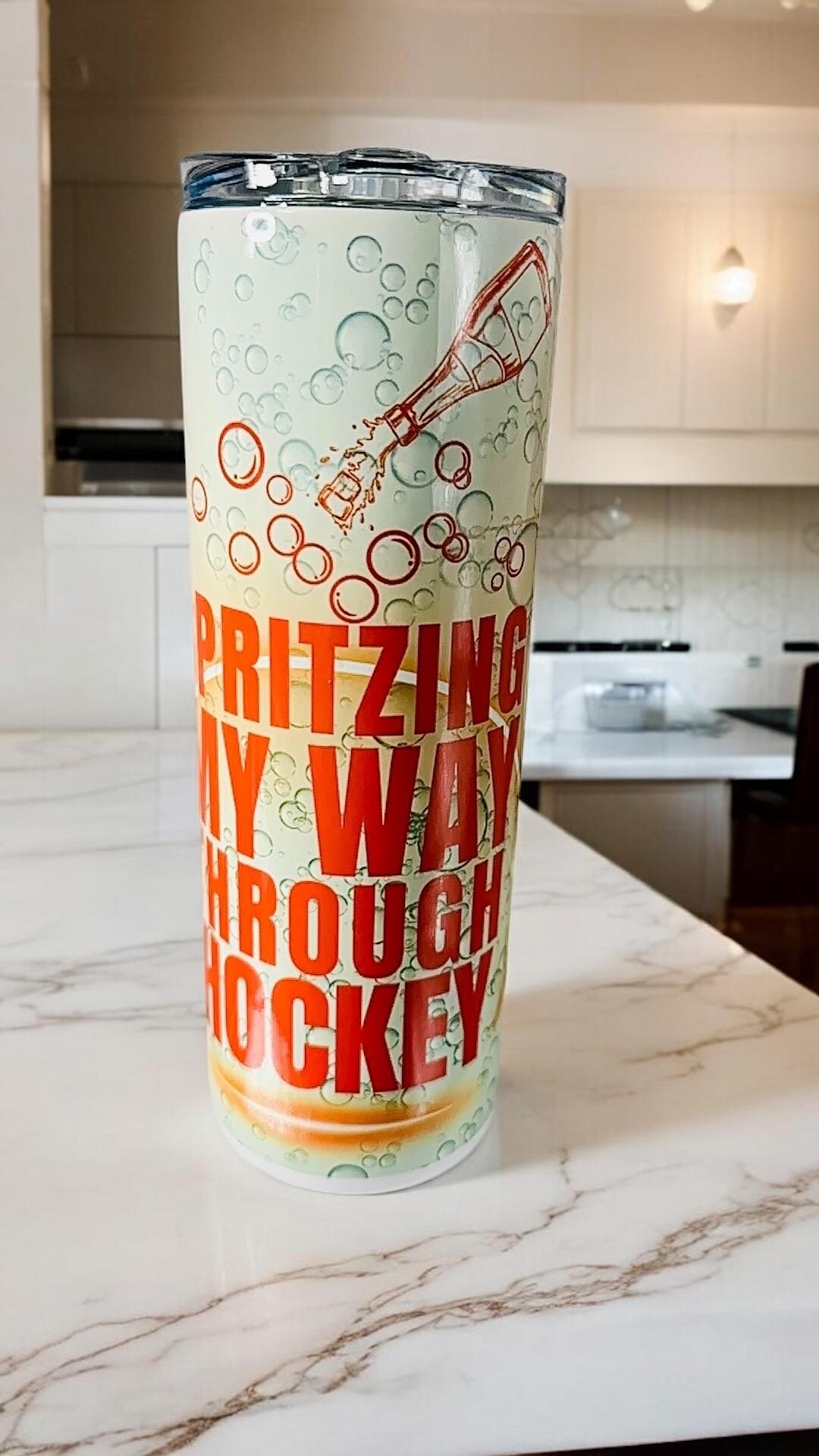 Aperol Spritz Personalized 20oz Skinny Tumbler for Hockey, Soccer ...