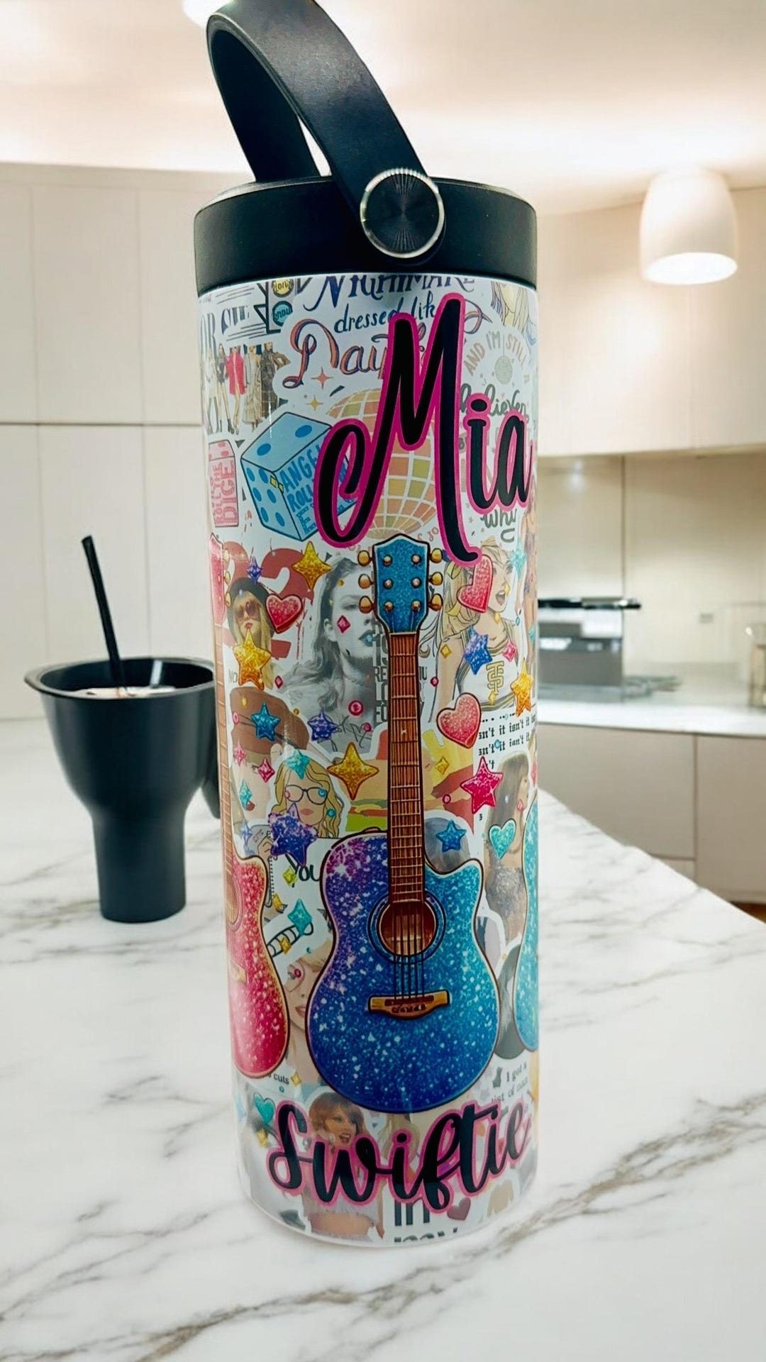 Swiftie Custom Tumbler, 20oz Skinny or Sports Water Bottle, Eras Tour ...