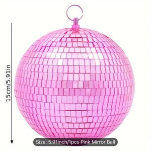 Personalized Disco Ball Centerpiece: Wedding & Party Decor (6 or 8 Inch ...