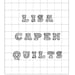 Quilters Graph Paper Instant Printable Download 10 Inch Grid and 5 ...