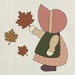 Autumn Sunbonnet Sue Applique PDF and SVG Cutting File by Lisa Capen ...