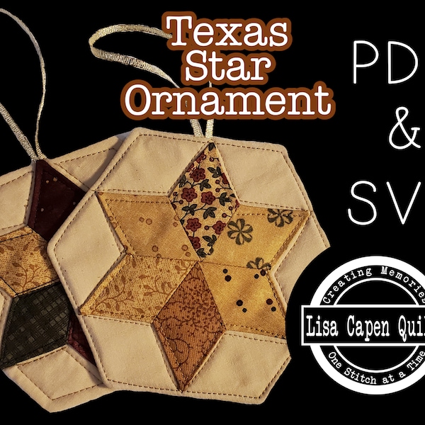 Texas Star Quilt Pattern - Etsy