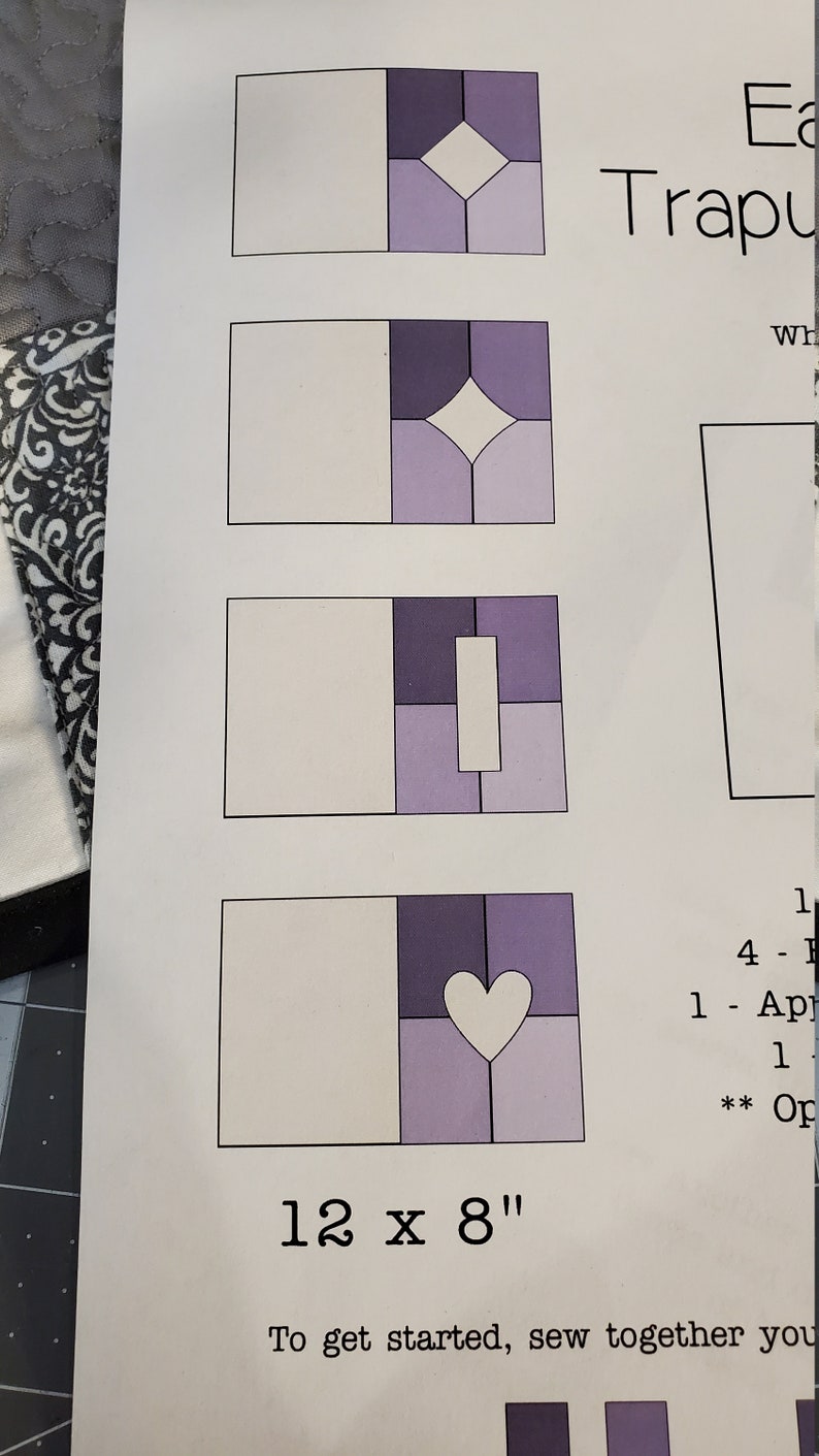 Easy Peasy Trapunto Mugrug Pattern by Lisa Capen Quilts 4 | Etsy