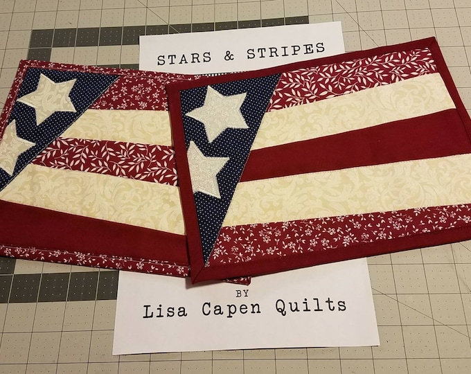 LOVE LETTERS - A Digital Mug Rug Kit by Lisa Capen Quilts - Instant ...