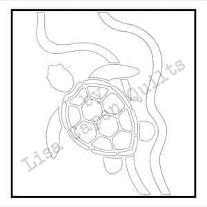 Turtle Mosaic Pattern - Instant Download SVG and PDF - Great for Art ...