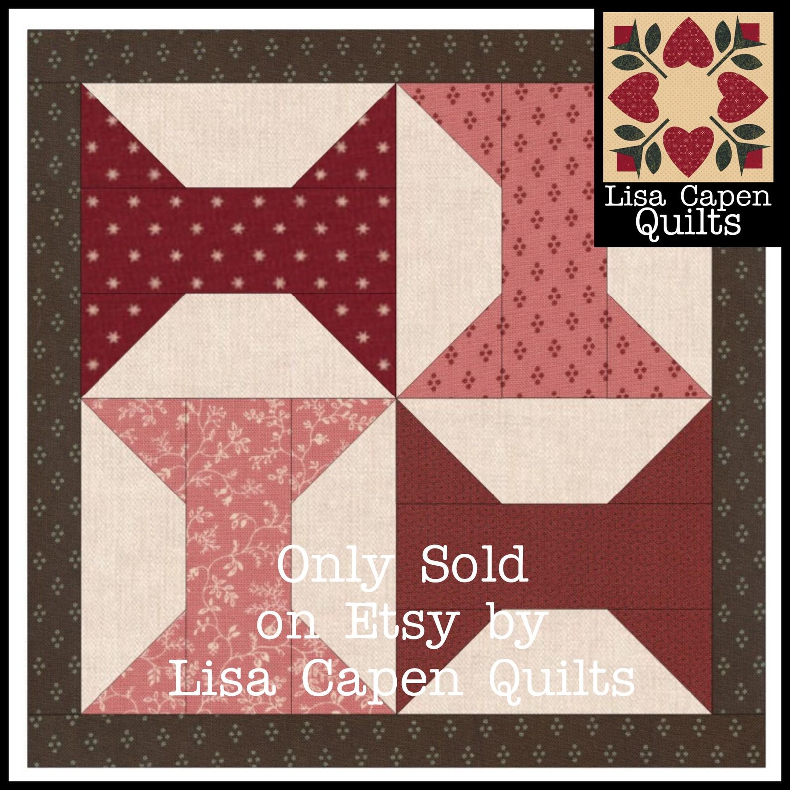 Arkansas Traveler Quilt Block - Paper Piecing Project - 7" Finished ...