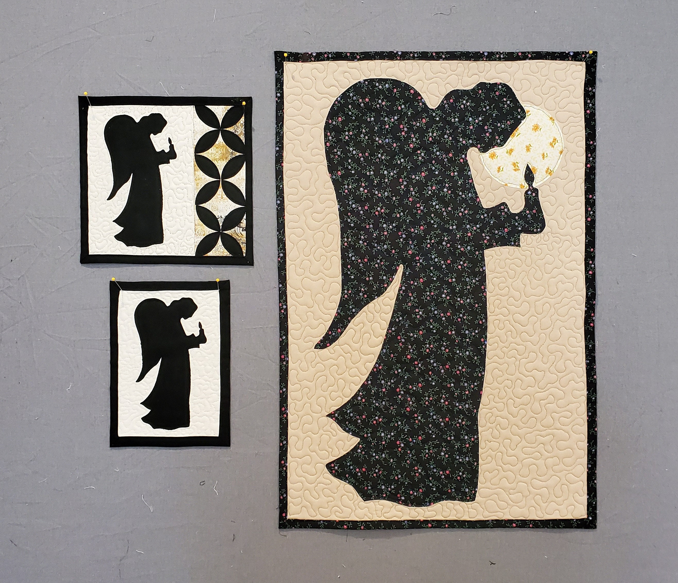 Vintage Angel Mugrug & Wall Quilt Set - Instant PDF and SVG Pattern by ...