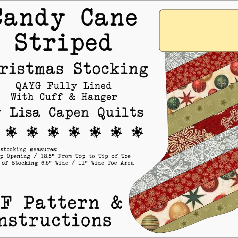 Stocking Kit Panel - Etsy UK