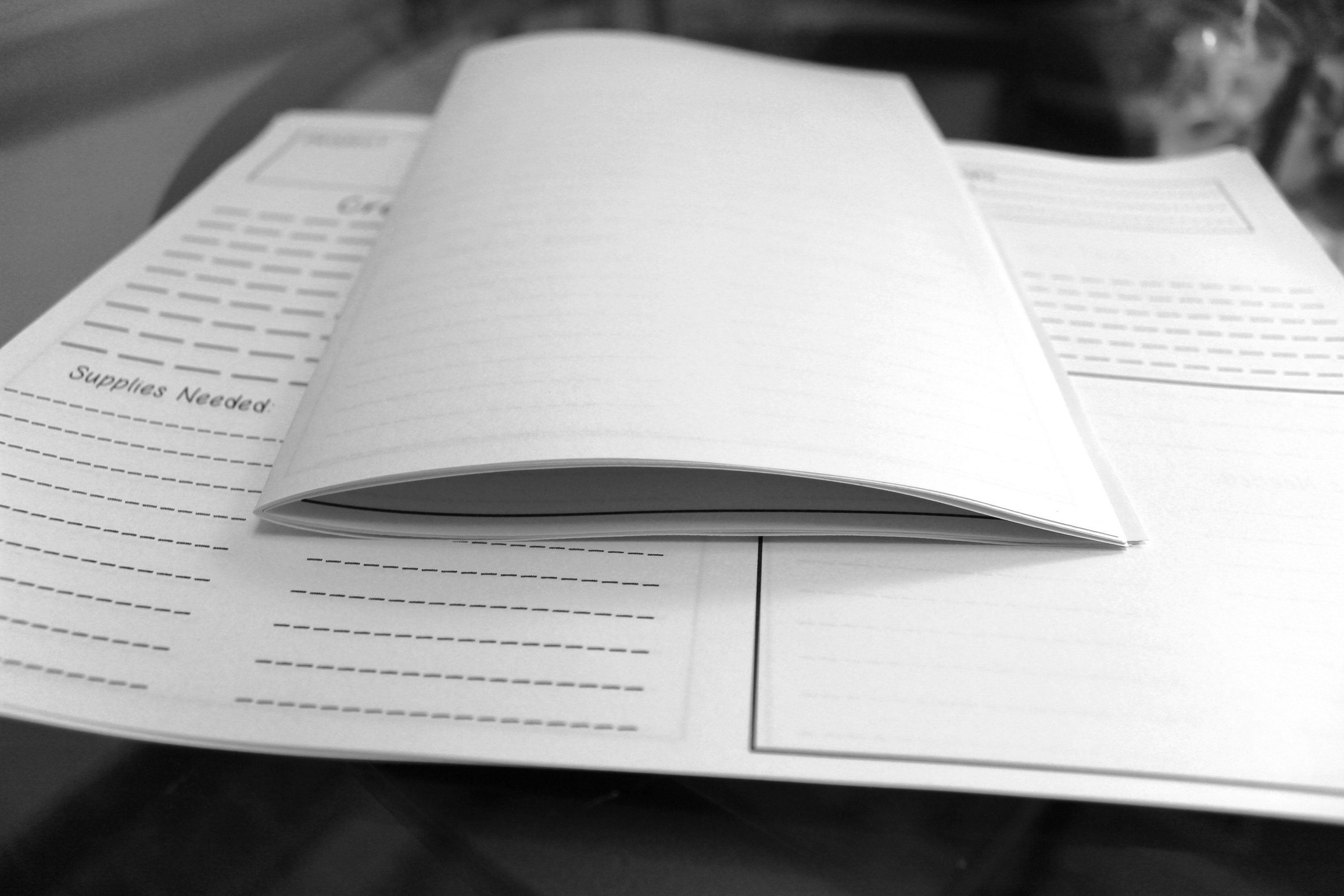 Crafter's Journal Information Signature Kit Great for | Etsy