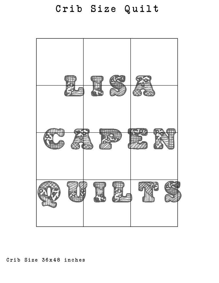 Quilters Graph Paper - Instant Printable Download - 15 Inch Grid and 5 ...