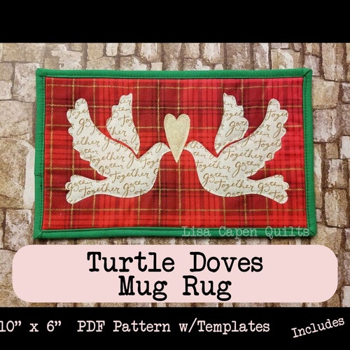 SPOOKY Halloween Mug Rug Pattern by Lisa Capen Quilts - Etsy