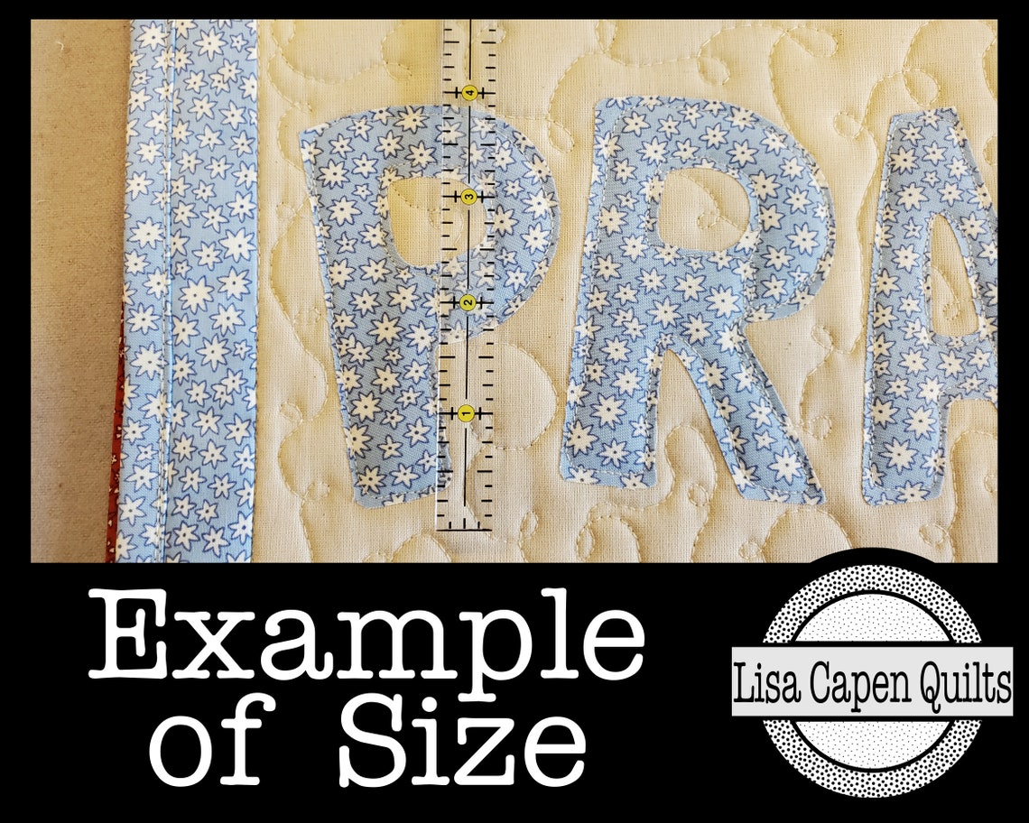 Fun Alphabet Letters Great for Applique Card Making & More. - Etsy