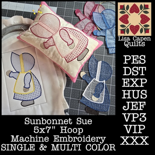 Sunbonnet Sue Pattern - Etsy