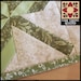 Shamrock Mugrug - 12" X 6" - a Paper Piecing Mugrug Project by Lisa ...