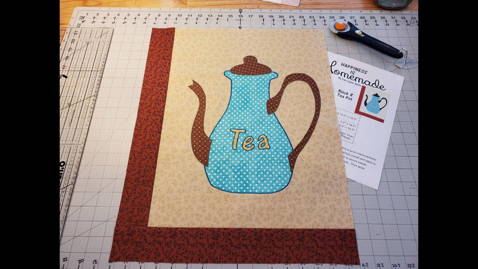 Happiness is Homemade MYSTERY QUILT by Lisa Capen Quilts - Blocks 7 & 8 ...