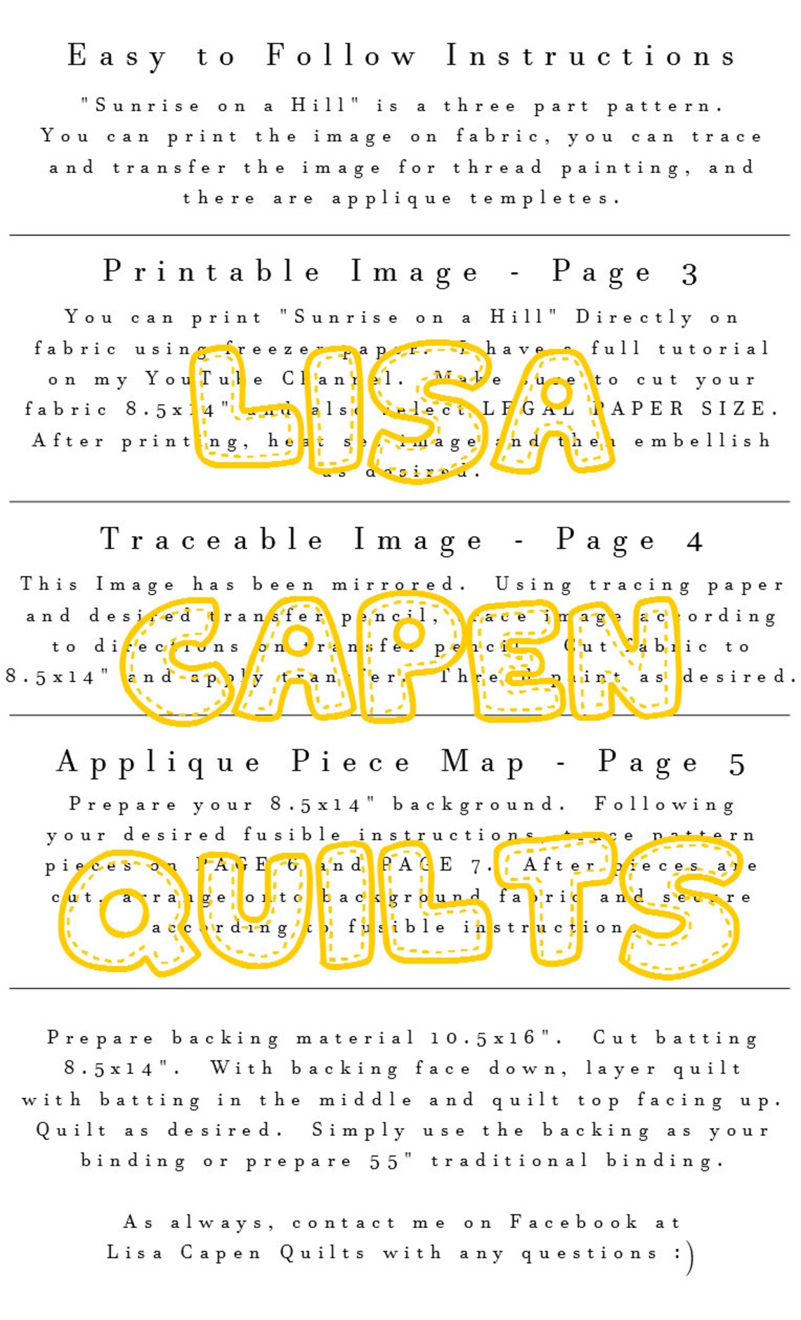 Sunrise on a Hill - Small Art Quilt by Lisa Capen Quilts Applique ...