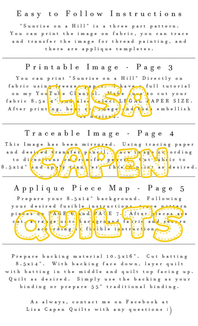 Sunrise on a Hill - Small Art Quilt by Lisa Capen Quilts Applique ...