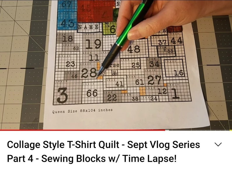 Quilters Graph Paper 3 Grid Set Plan Your Quilt Today - Etsy