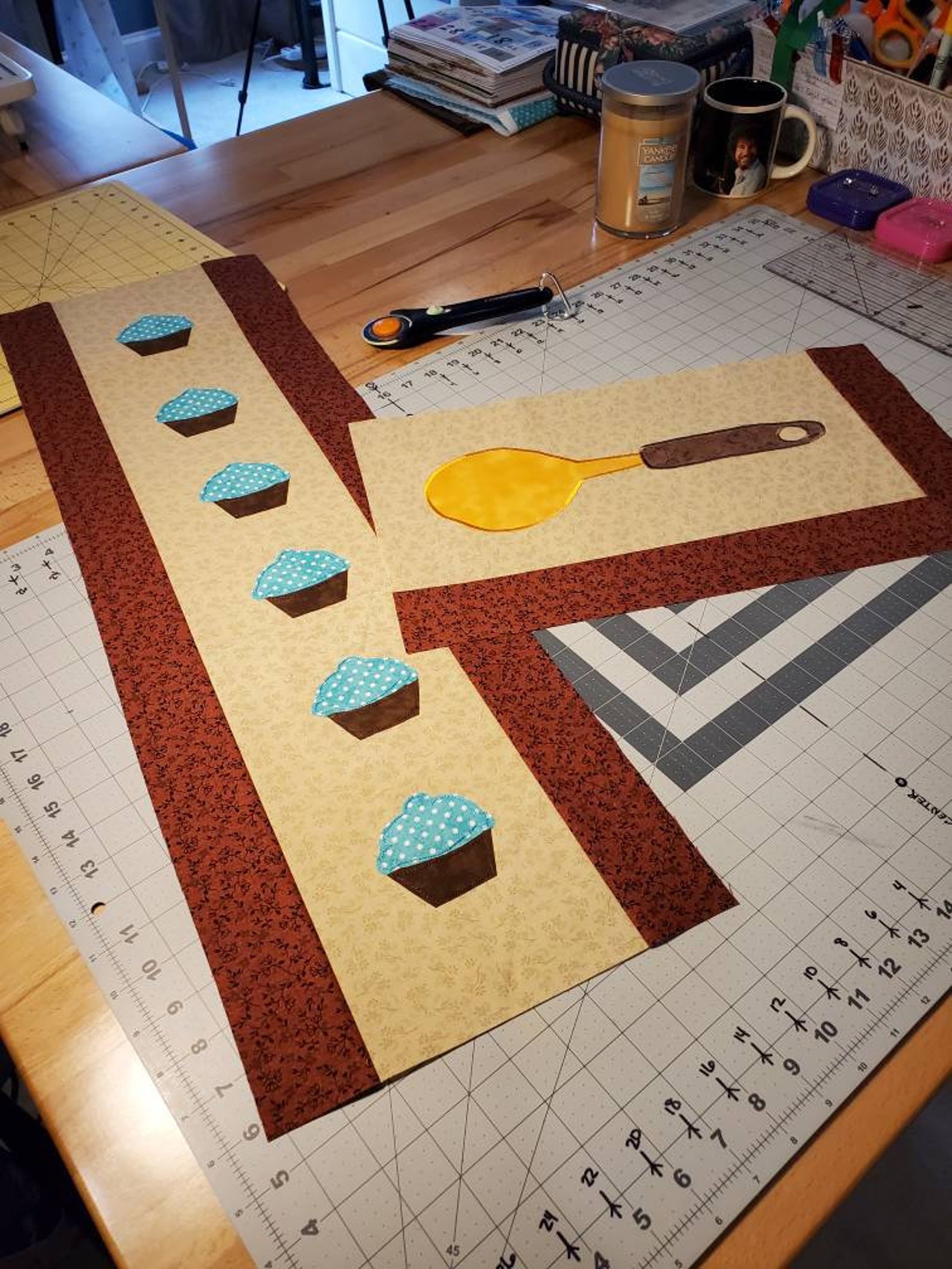 Happiness is Homemade MYSTERY QUILT by Lisa Capen Quilts - Blocks 1 & 2 ...