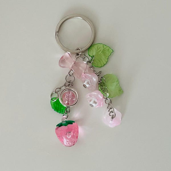 Preppy Keychain - Etsy