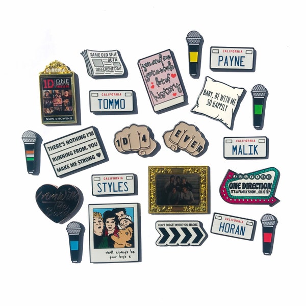 One Direction Pins - Etsy