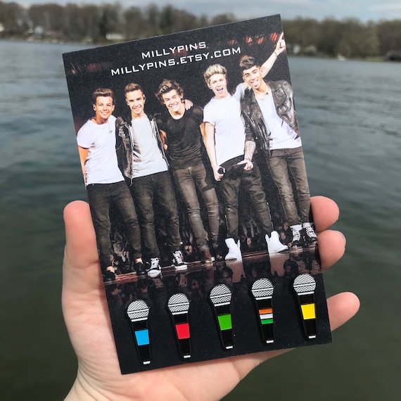 Épingles démail de microphone one Direction | Etsy