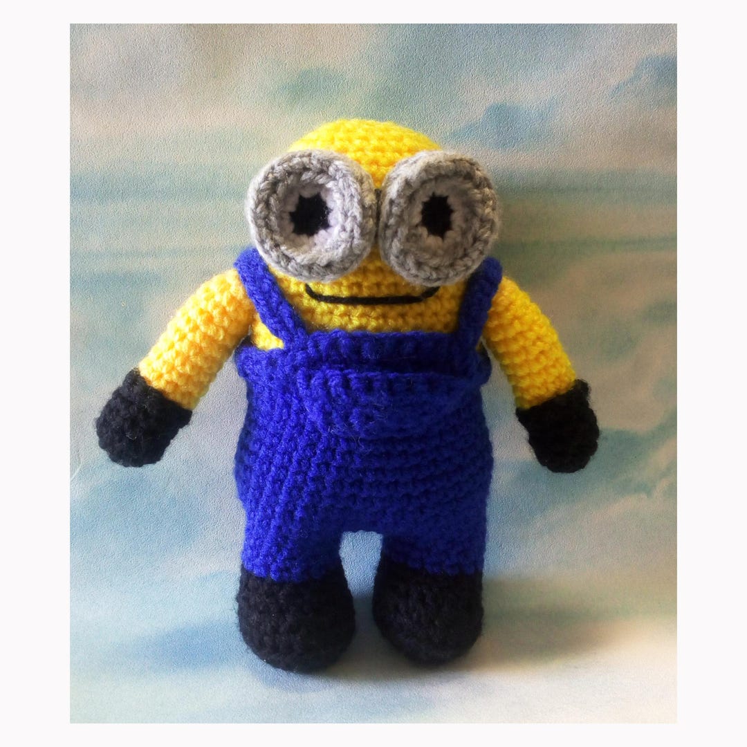 Minions Crochet Amigurumi Minions Minion Puppet Minions Wool Cm.20 ...