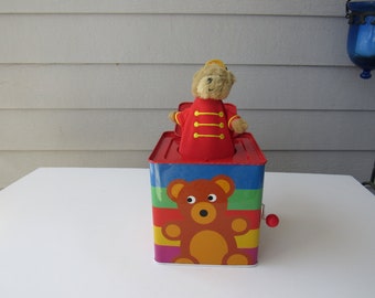 Jack in the box toy | Etsy