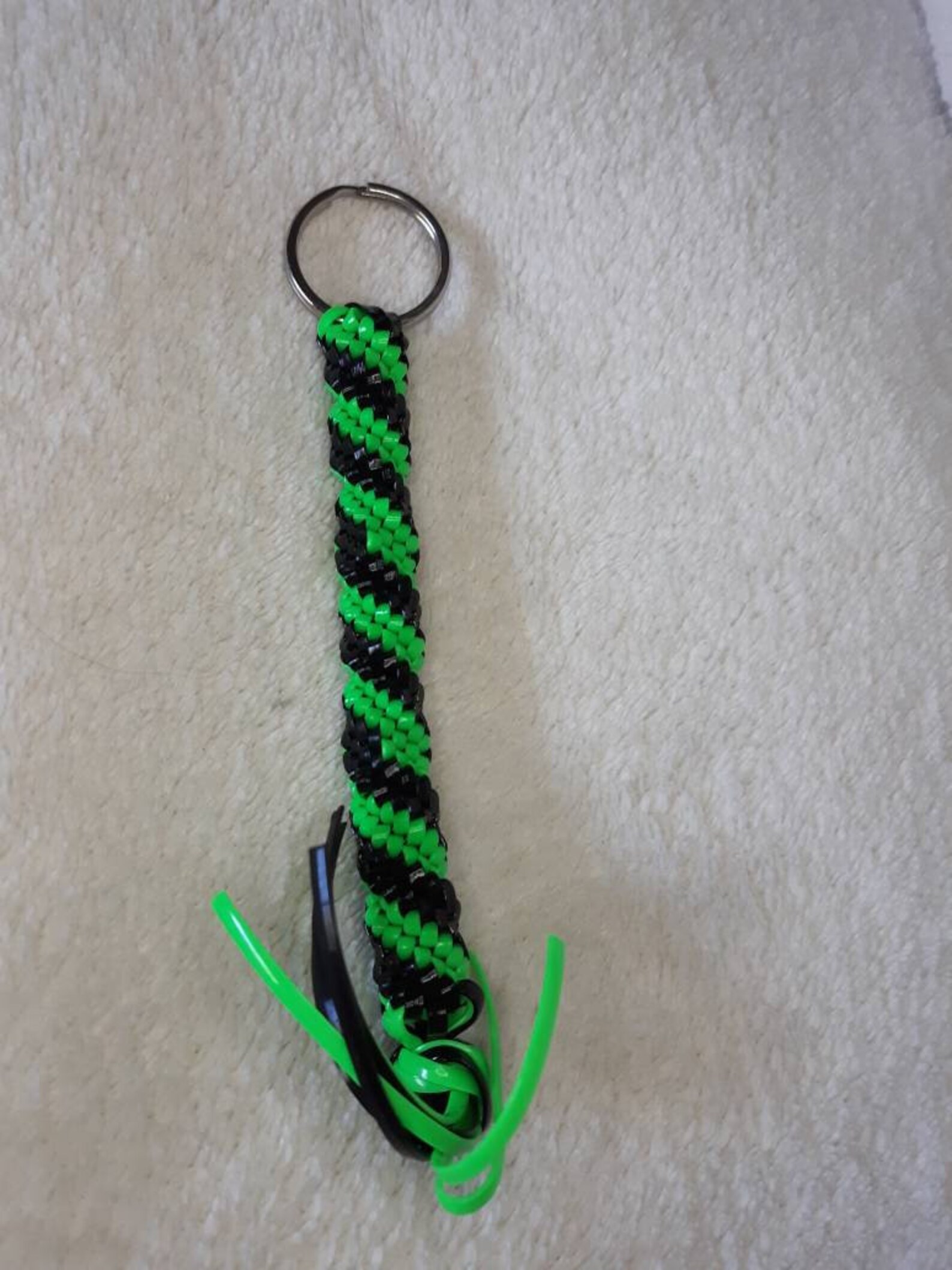 Gimp Keychain Twisted And Box Stitch Etsy