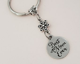 Mommy Gift 1 Mommy BEST MOMMY EVER New Mom Keychain - Etsy