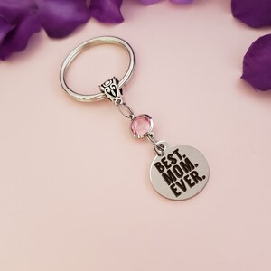 Best Mom Ever Keychain, Mother Gift - Etsy